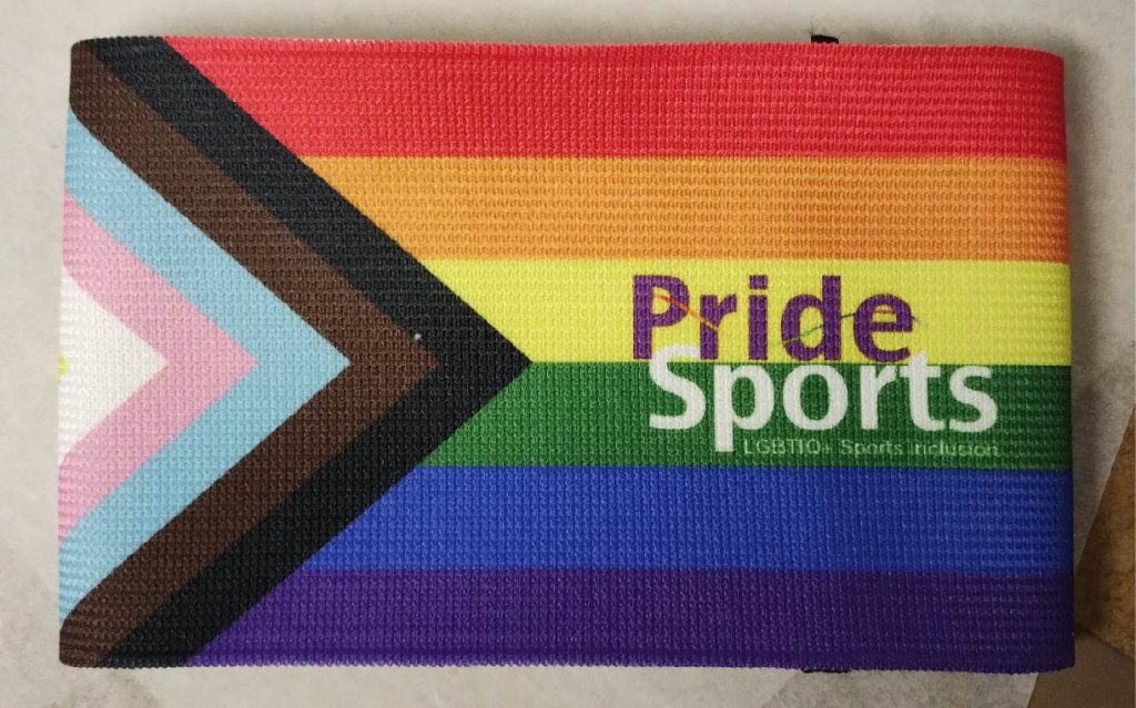 Progress Flag Armband – Pride Sports | Football v Homophobia